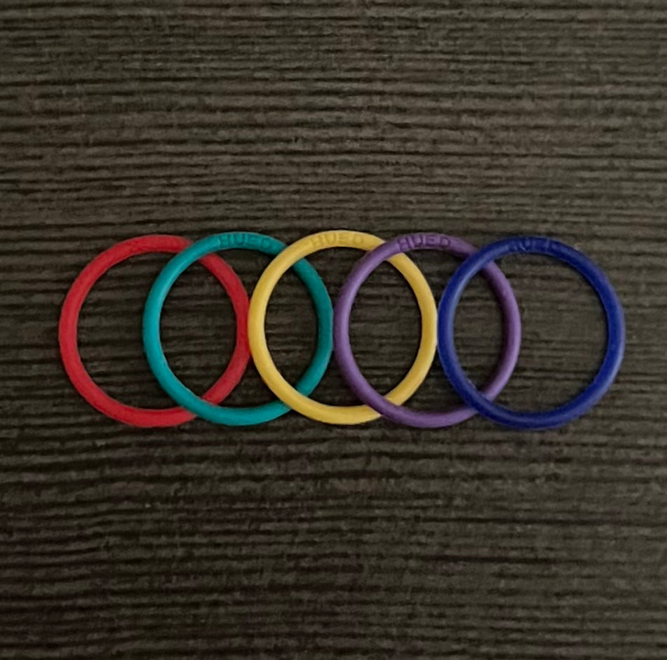 Dissociative Identity Disorder Awareness Silicone Stacking Rings by ...