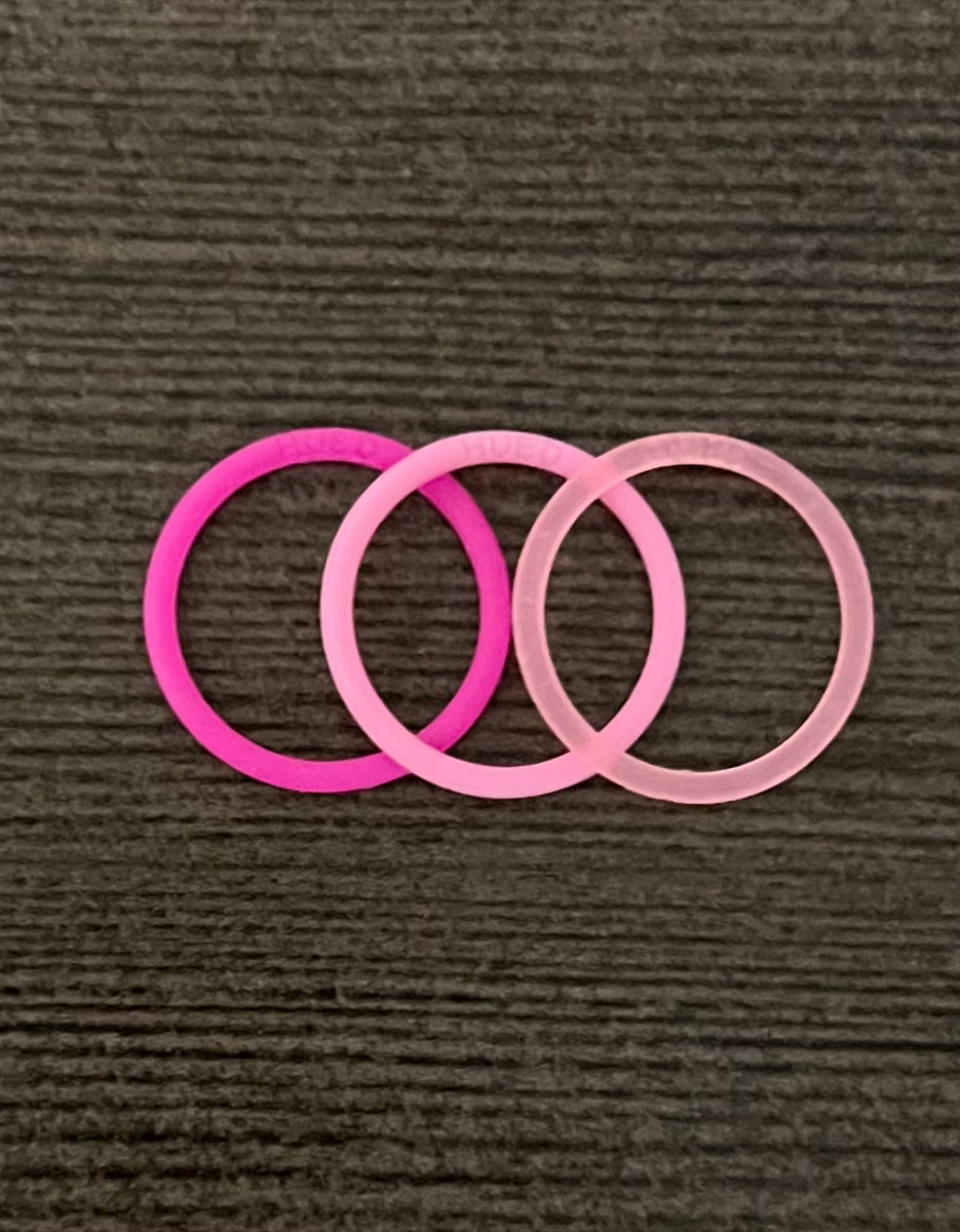 Good Witch Silicone Stacking Rings by Hued Bracelets